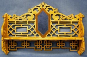 Chippendale Wall Shelf – The Art Factory